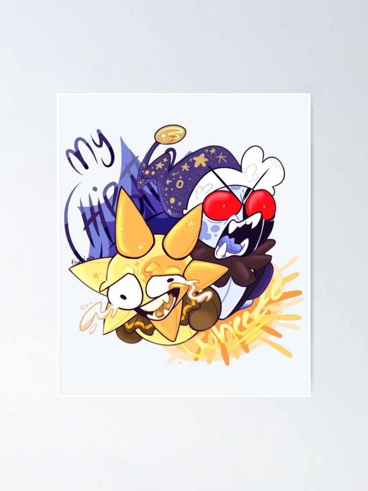 "Fnaf Security Breach Sun And Moon " Poster by Arielwood | Redbubble