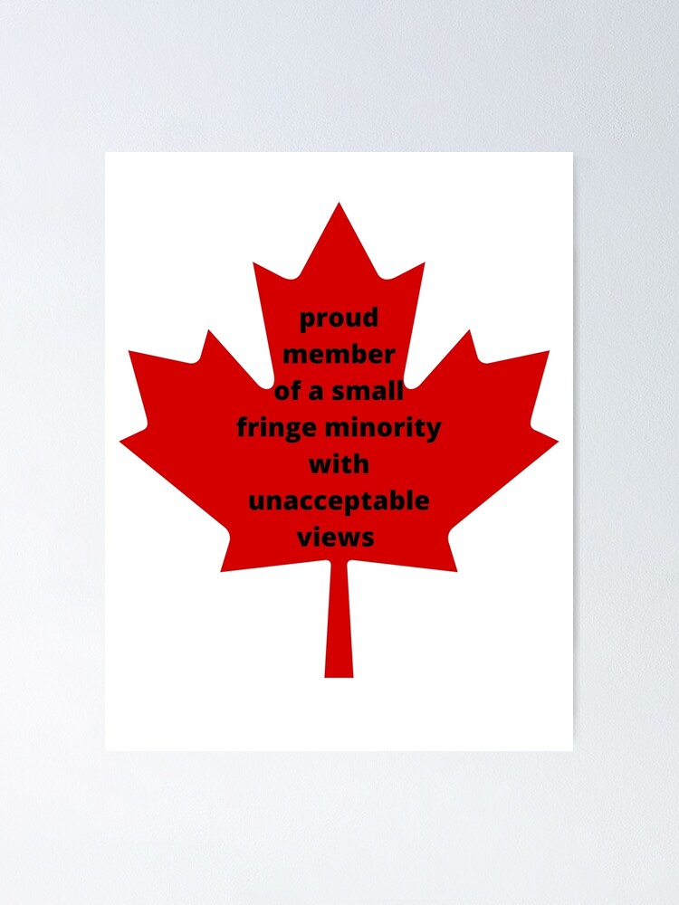 Póster «orgulloso miembro de una pequeña minoría marginal con puntos de ...