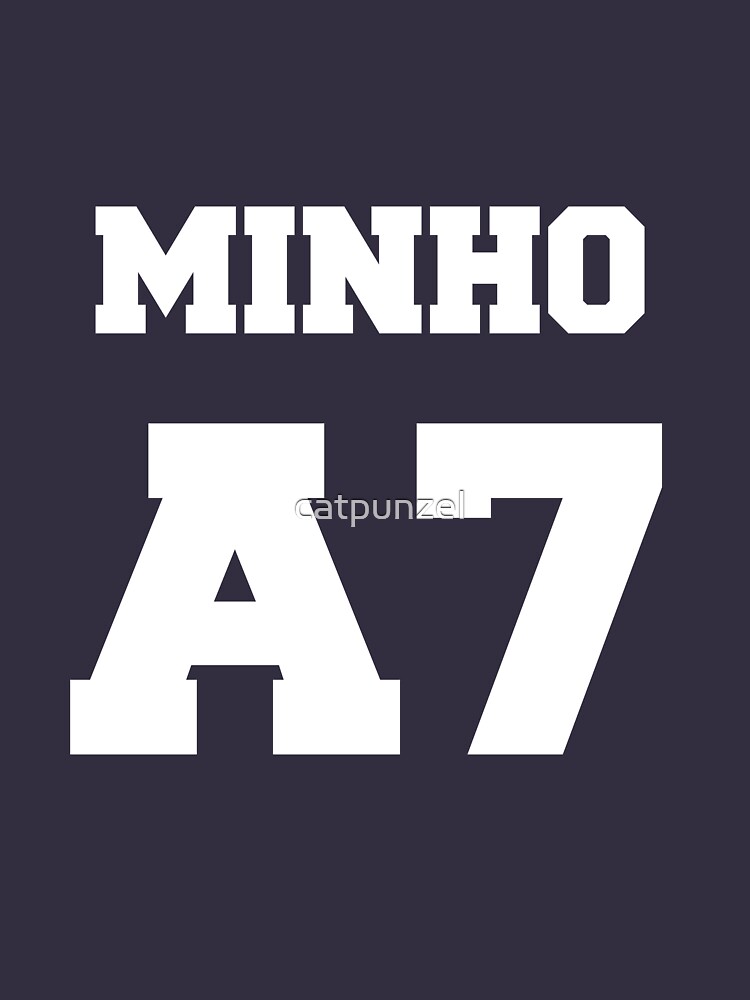 "Minho A7" T-shirt for Sale by catpunzel | Redbubble | minho t-shirts ...