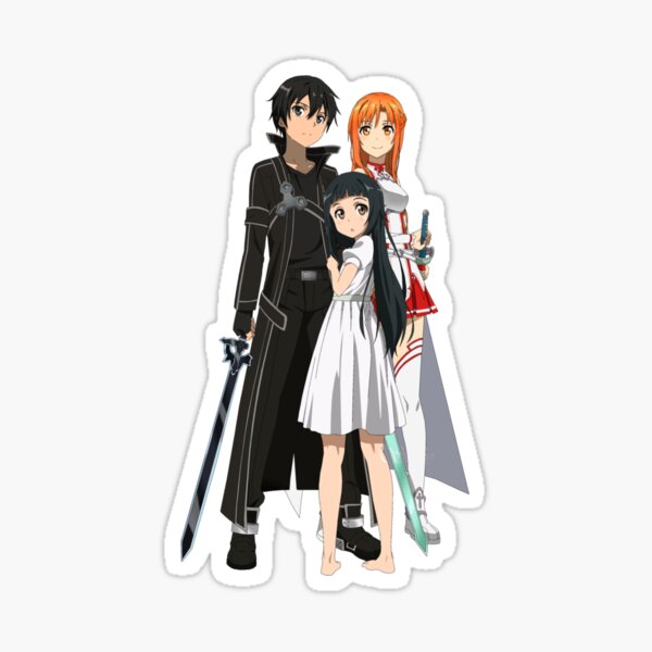 "Sword Art Online" Sticker for Sale by Scorpion-jo | Redbubble