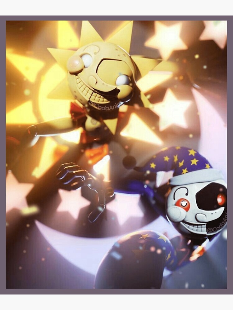 "Fnaf Security Breach Sun And Moon Active " Poster for Sale by ...