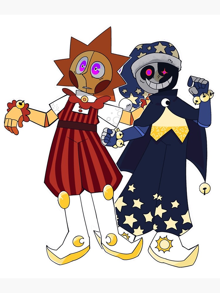 Póster «Five Nights at Freddy_s Security Breach - Sol y Luna» de ...