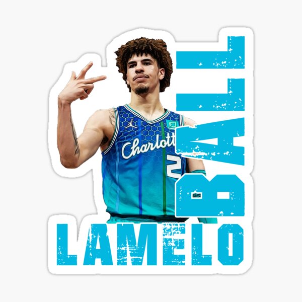 "Lamelo Ball Artwork" Sticker by Jokubasshop | Redbubble