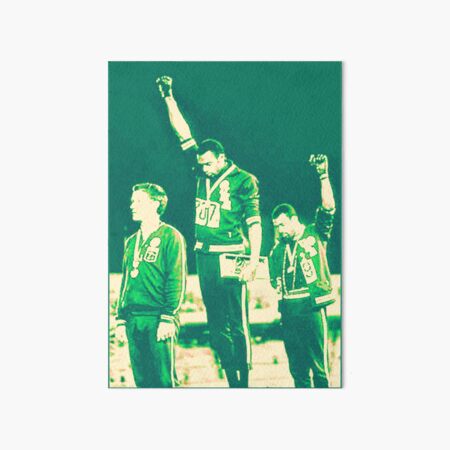 "MEXICO OLYMPICS CIVIL RIGHTS PROTEST 1968" Art Board Print by ...