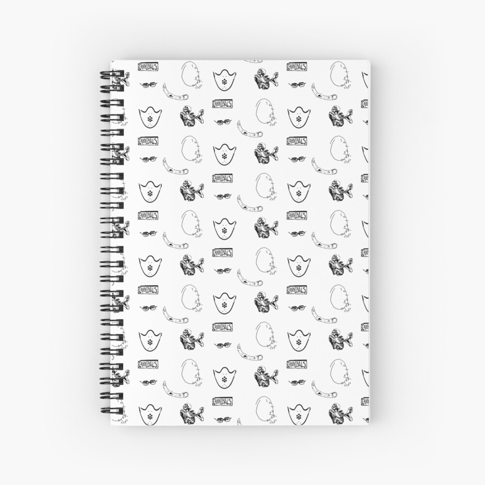 "Hannibal Symbols" Spiral Notebook by gruntsandpoetry | Redbubble