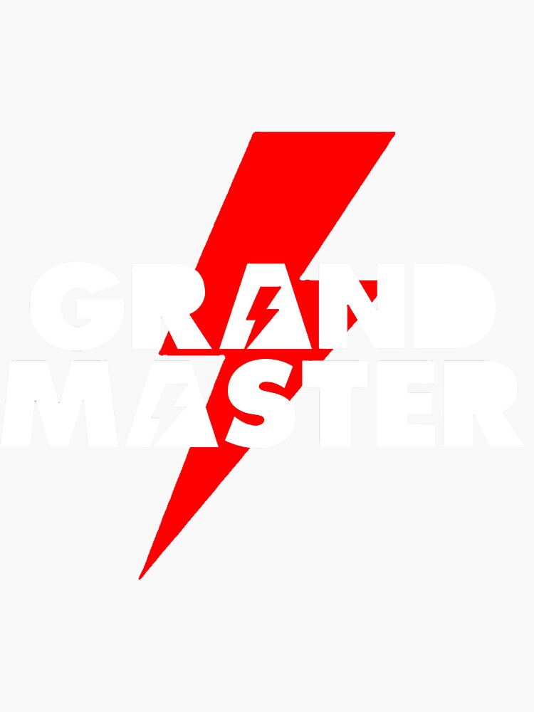 "Grandmaster Flash Classic Series 4" Sticker by arjunokuneva | Redbubble