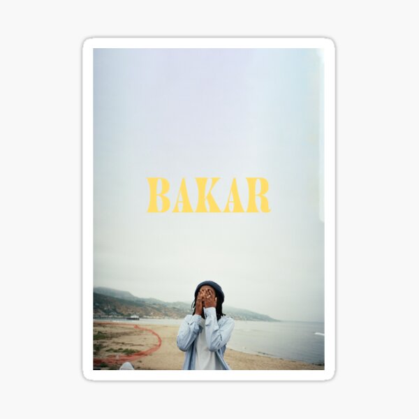 "BAKAR " Sticker for Sale by CirclingCirle | Redbubble