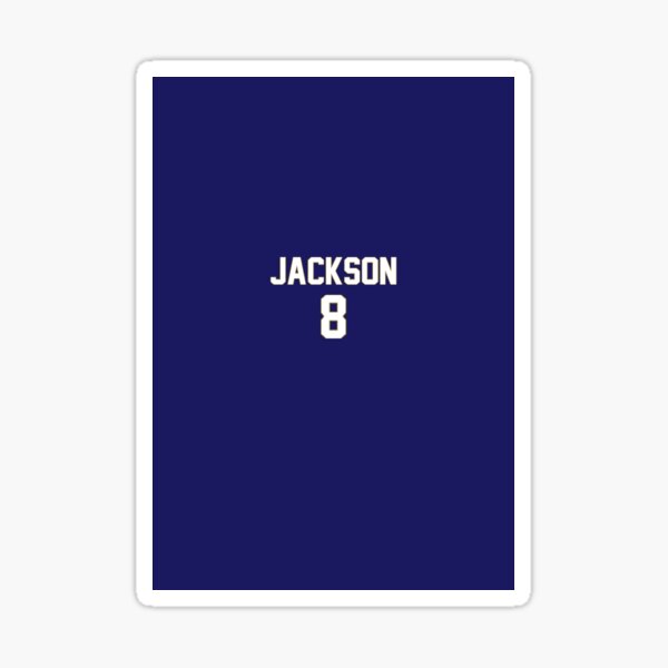 "Lamar Jackson 8" Sticker by sstagge13 | Redbubble