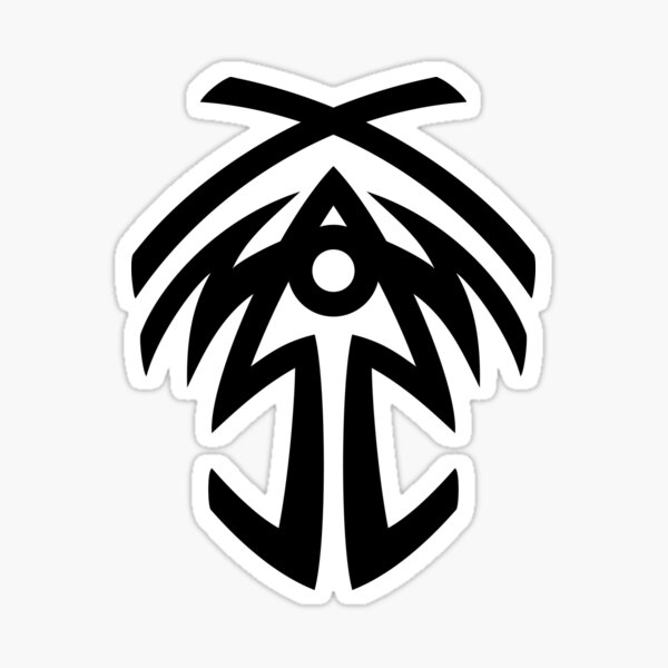 "bridge four stormlight in black" Sticker by FantasySciFi | Redbubble