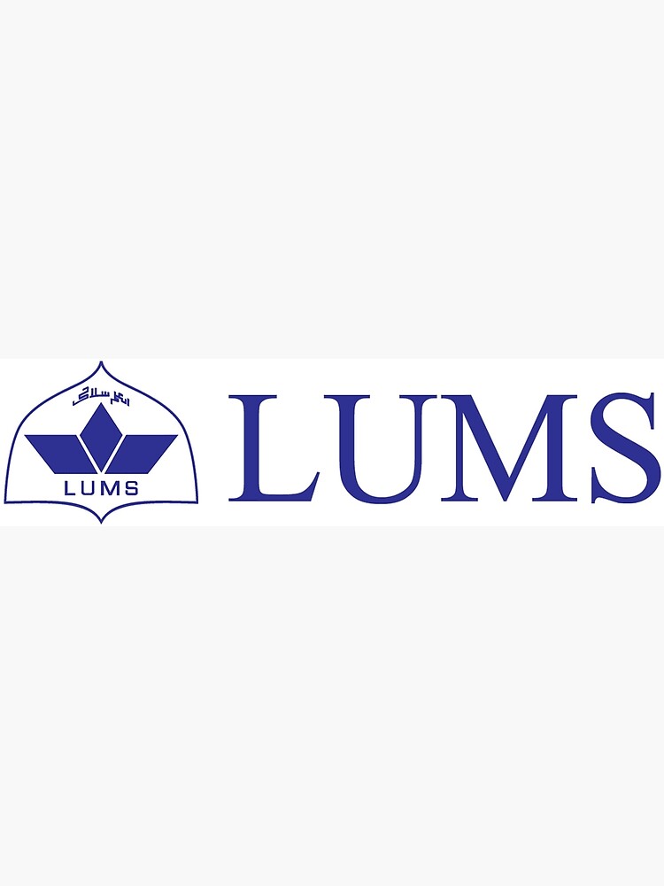 "LUMS university lahore pakistan logo" Art Print for Sale by fizana ...