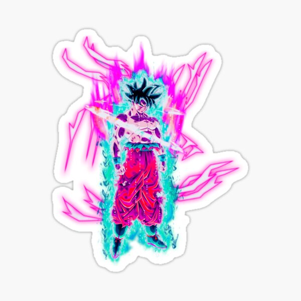 "Dragon ball z son Goku" Sticker for Sale by Saif6X | Redbubble