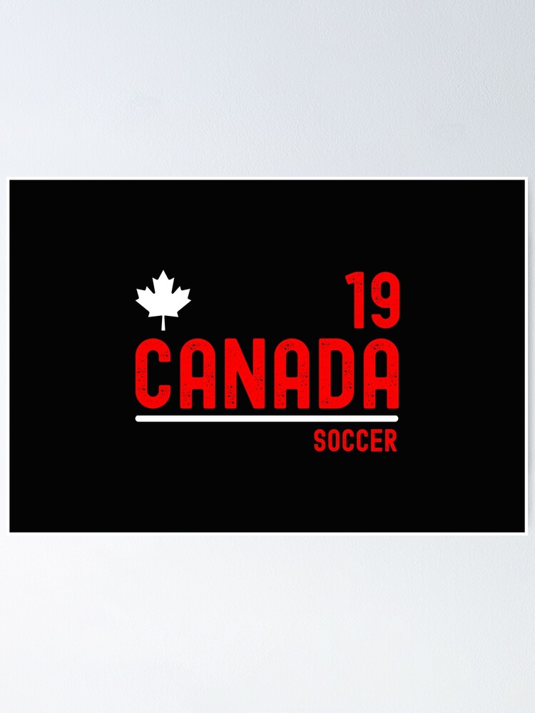 "Canada Soccer-Alphonso Davies-19-2022-Phonzie-Kid Canada" Poster for ...