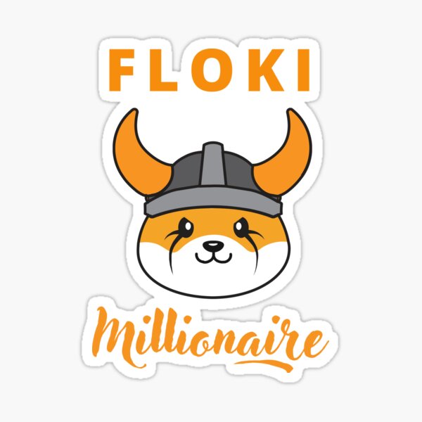 "Floki Millionaire" Sticker by lortigosa | Redbubble