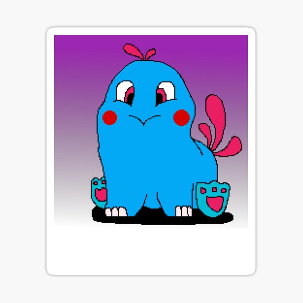 "pets pixel art drawing NFT" Sticker for Sale by AMINEsenpai | Redbubble