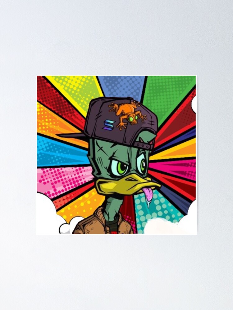 "Wacky Quack" Poster for Sale by GhostRider00 | Redbubble