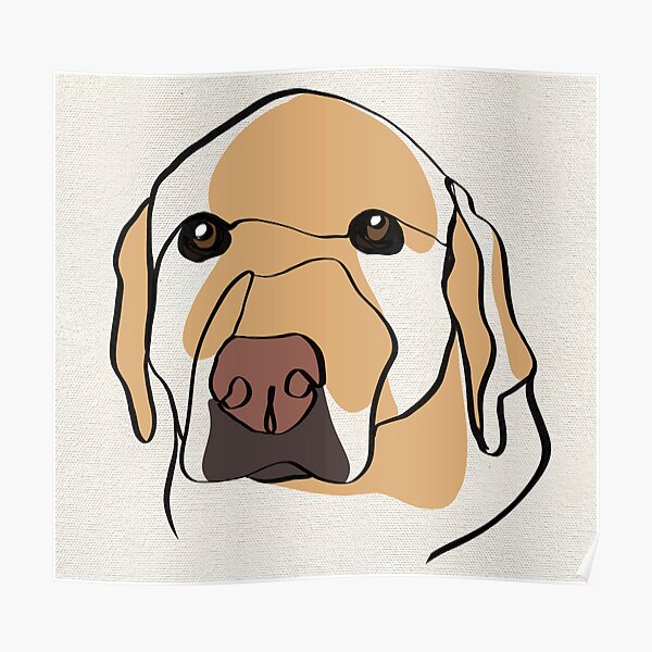 "Colby - Yellow Labrador " Poster for Sale by rmcbuckeye | Redbubble