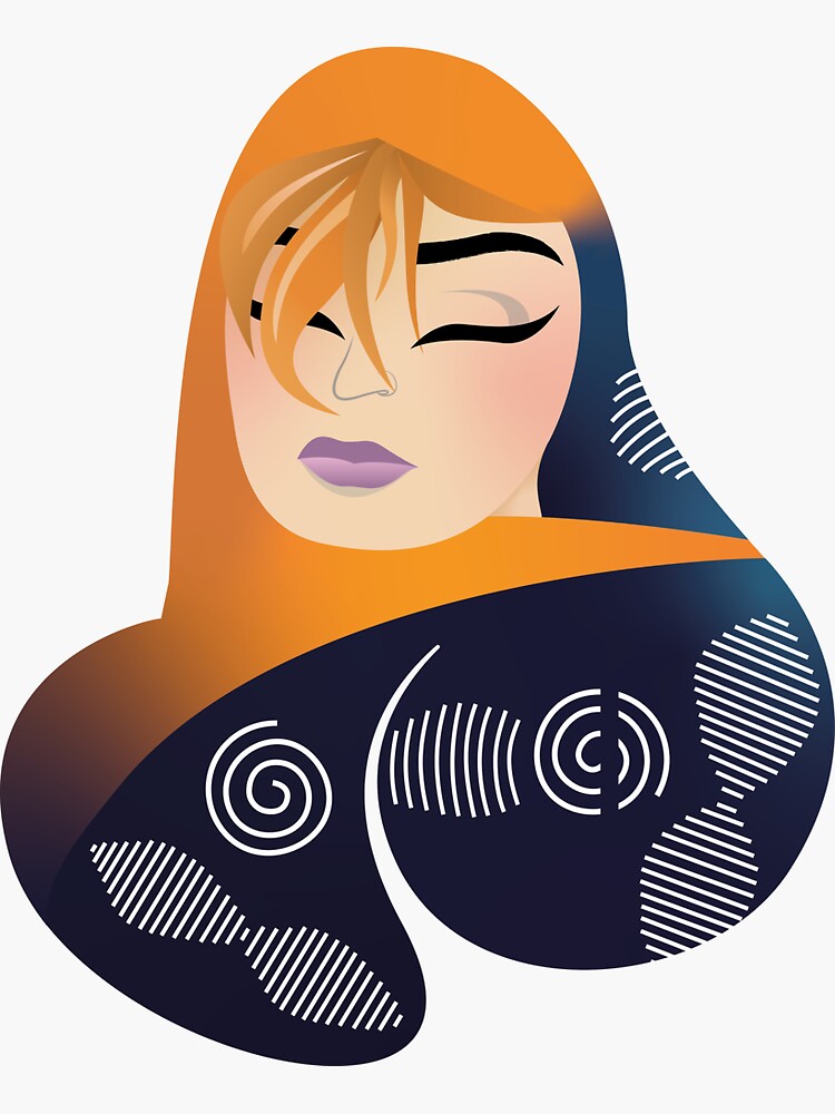 "Sahrawi Mascot Logo" Sticker by ouelmola | Redbubble