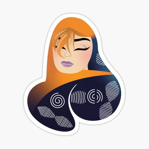 "Sahrawi Mascot Logo" Sticker by ouelmola | Redbubble