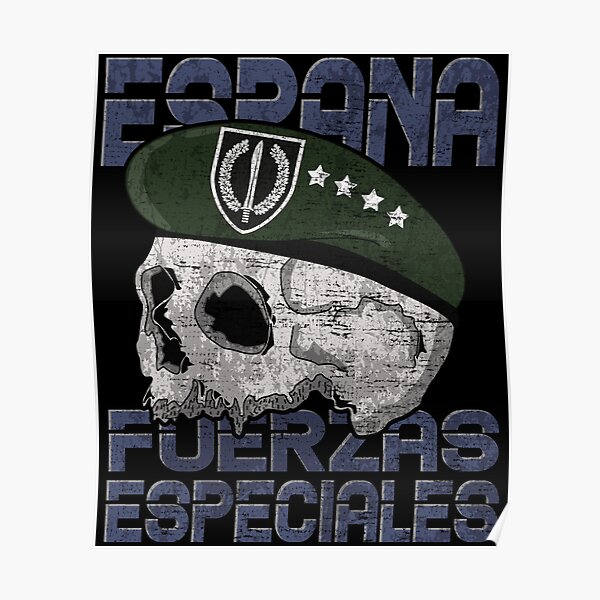 "Spanish Special Force Spain Army Military GOE BOEL #1831" Poster for ...
