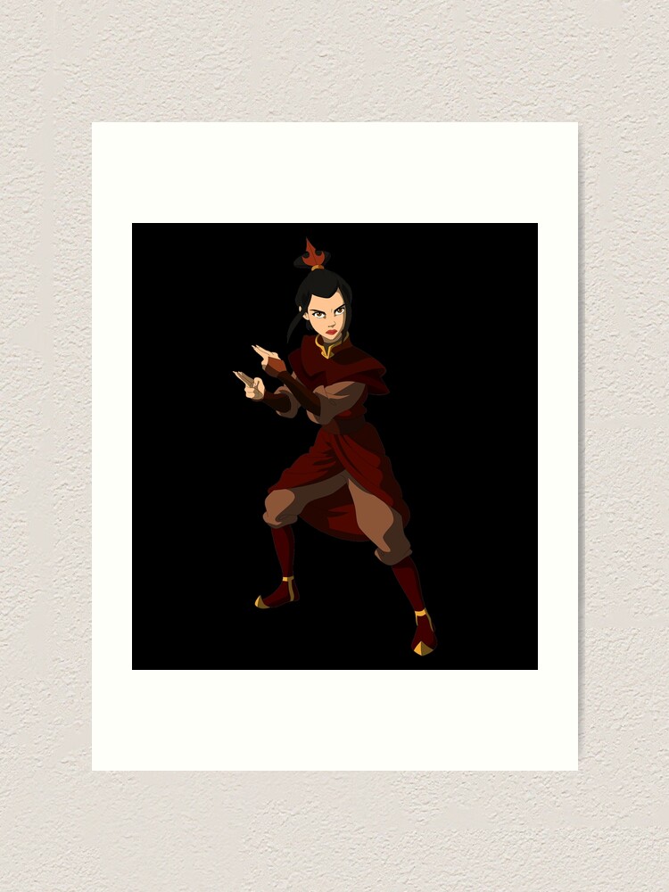 "Azula avatar the last airbender- fire nation anime " Art Print by ...