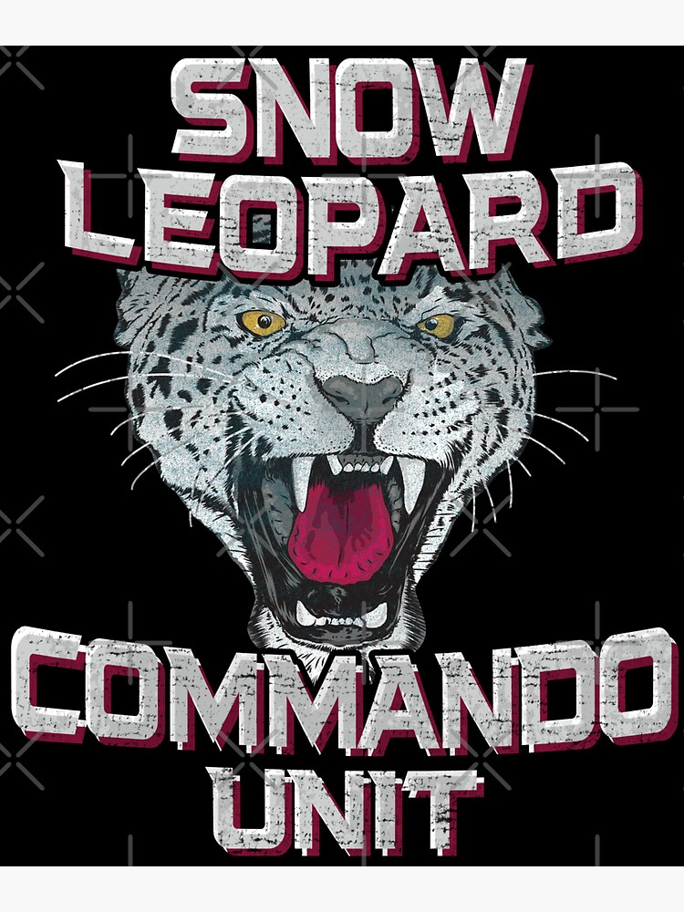 "Snow Leopard Chinese Special Force China Army Military #1837" Sticker ...