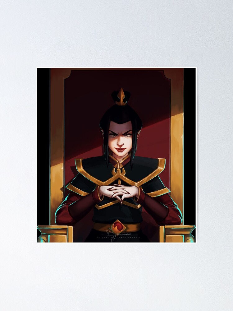 "the last airbender - firelord azula " Poster for Sale by Goodlife4you ...