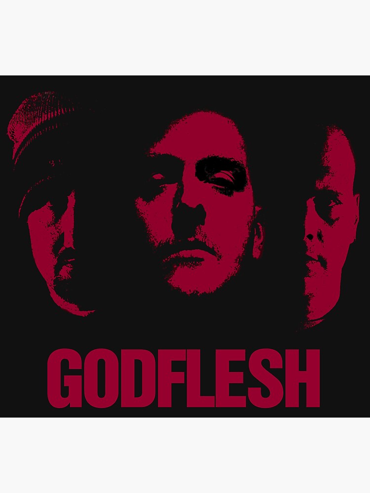 "godflesh logo" Sticker by lconninghamp8 | Redbubble