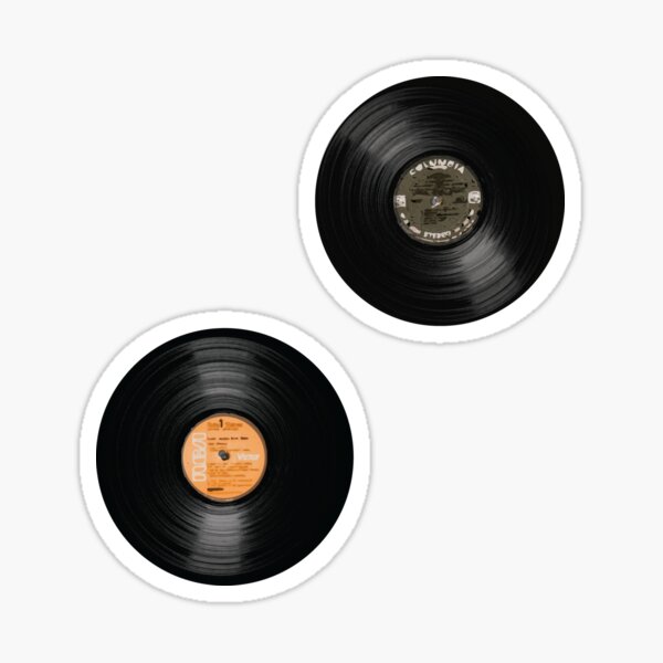 "Vinyl Record, Record Player, Gramophone Record, Music" Sticker for ...