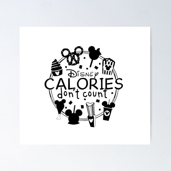 "FOOD LOVER- CALORIES- ANIMATION" Poster for Sale by TrendyLuxShop ...
