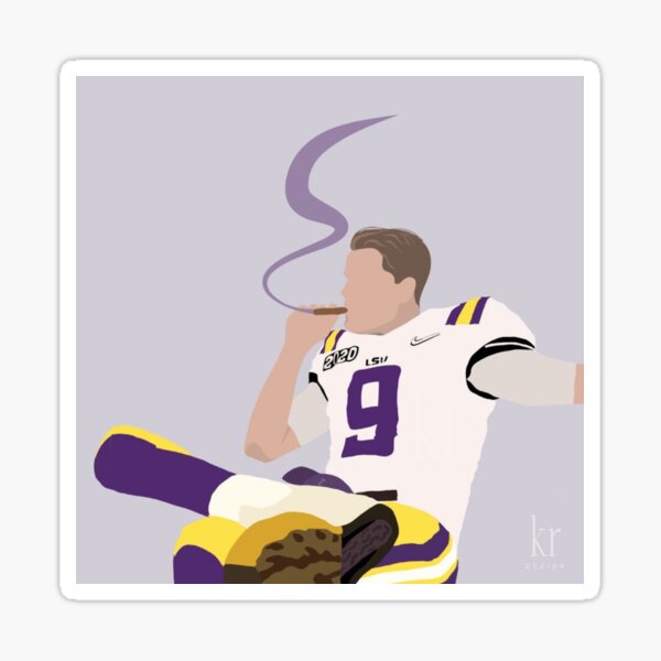 "joe burrow" Sticker by iidakoponen | Redbubble