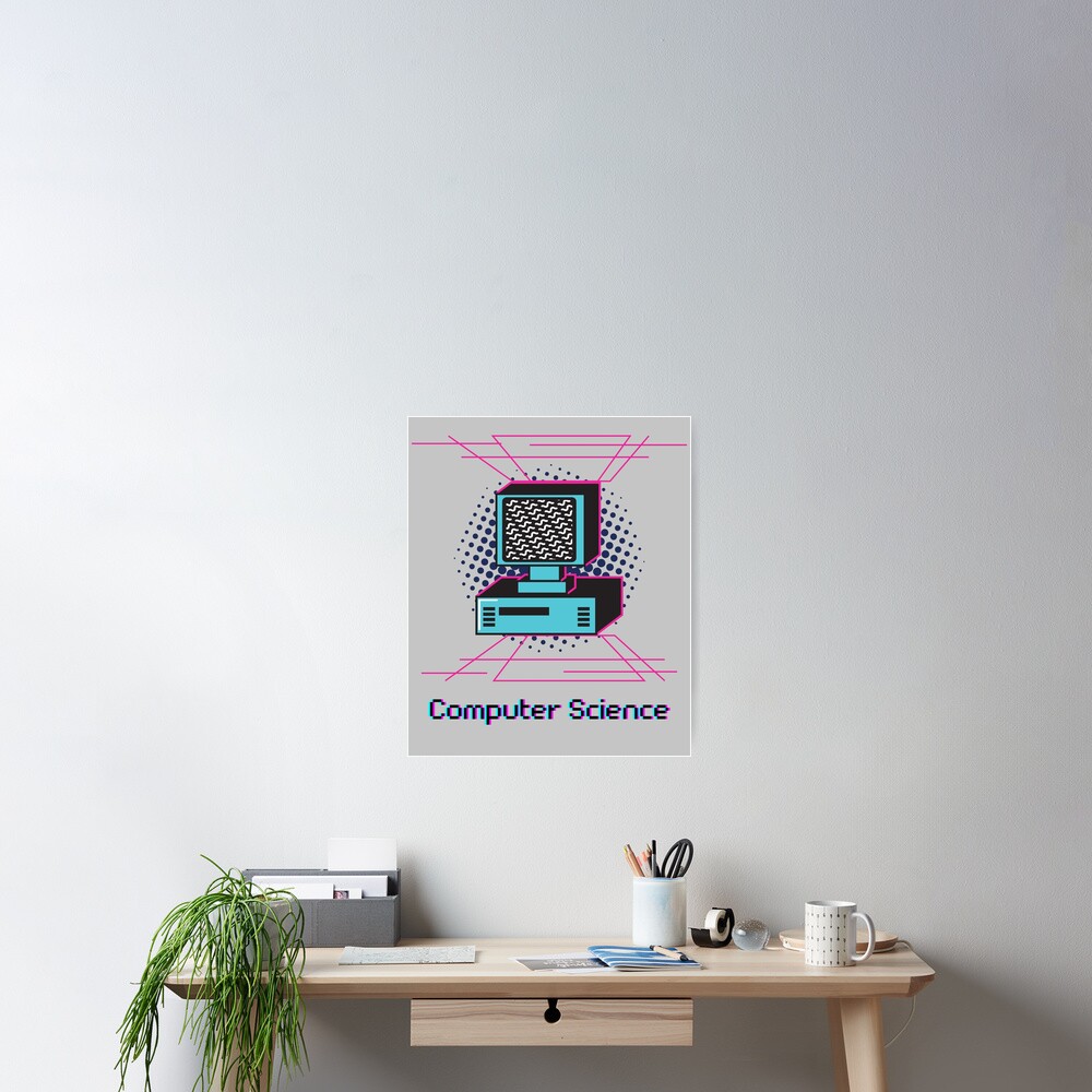 "Retro 80s Style Computer Science" Poster for Sale by SugarHammer ...