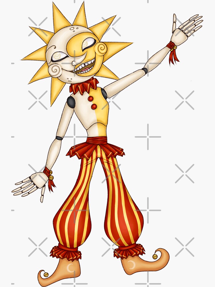 "Chibi Sun" Sticker by Sketchy-Pique | Redbubble