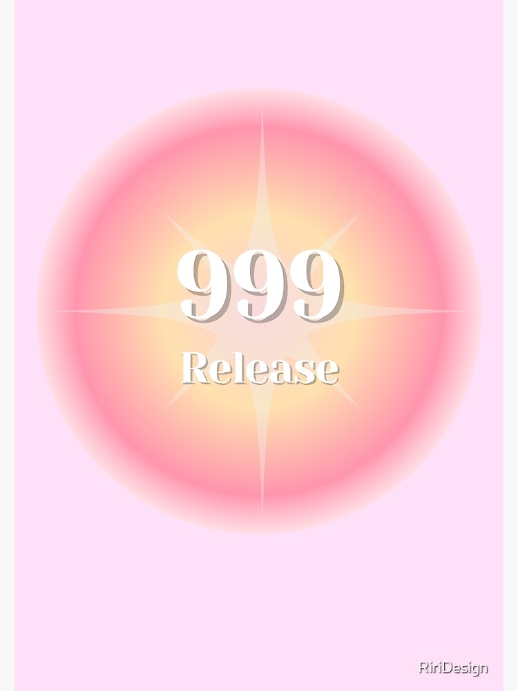 "999 pink angel number star " Poster for Sale by RiriDesign | Redbubble