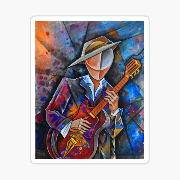 "jazz musician" Sticker for Sale by Mayaartworks | Redbubble