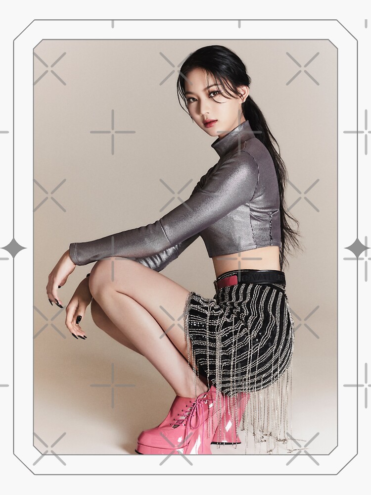 "ISA (STAYC) - YOUNG-LUV " Sticker for Sale by LainysShop | Redbubble