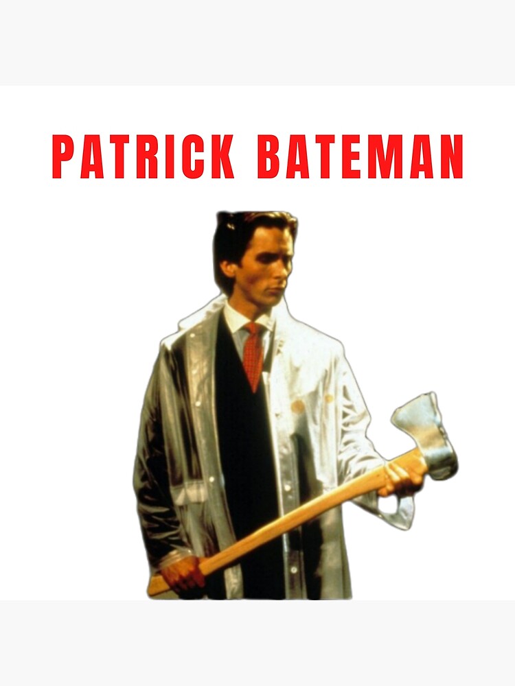 "American psycho Patrick Bateman" Poster for Sale by YAGAMILIGHT456 ...