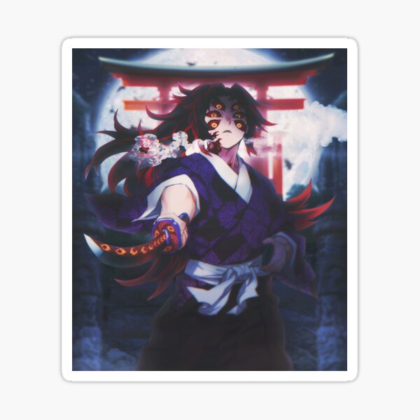 "Kokushibo - Kimetsu No Yaiba" Sticker by OtakuEmporium | Redbubble