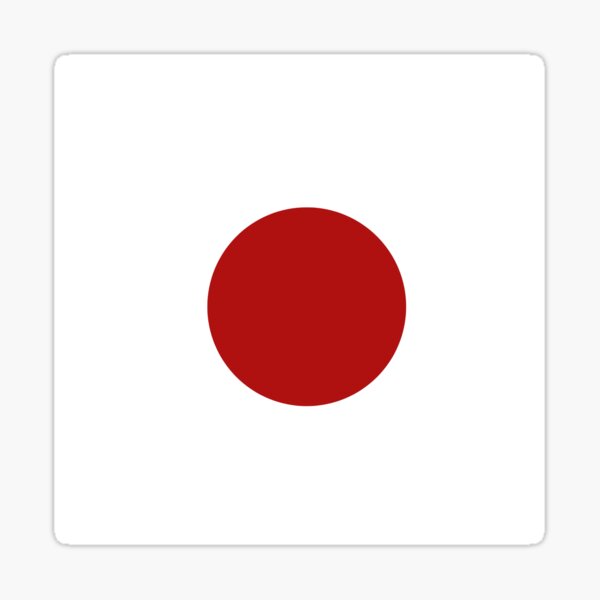 "japan flag" Sticker by faracadde | Redbubble
