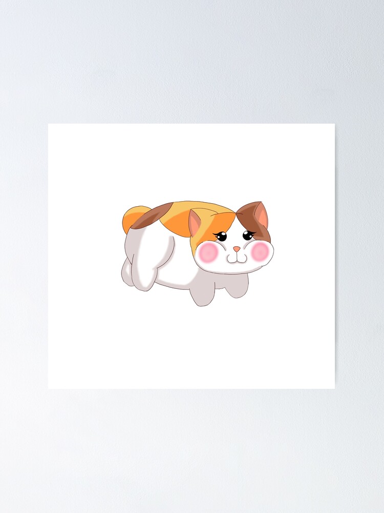 "Final Fantasy XIV - Fat Cat Minion" Poster by IvyaRose | Redbubble