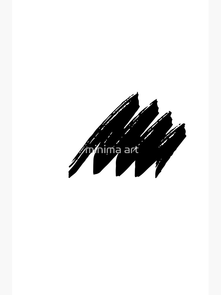 "Minimalist Art Work - Trr" Sticker by ComtemporainART | Redbubble