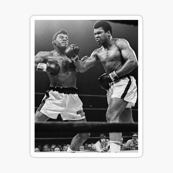 "Muhammad Ali" Sticker by nikola2708 | Redbubble