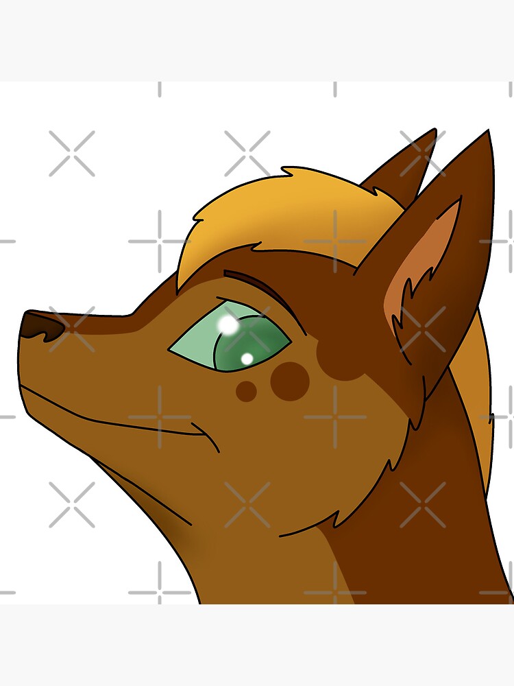 "Earth fox " Poster for Sale by EchoSkyArt | Redbubble