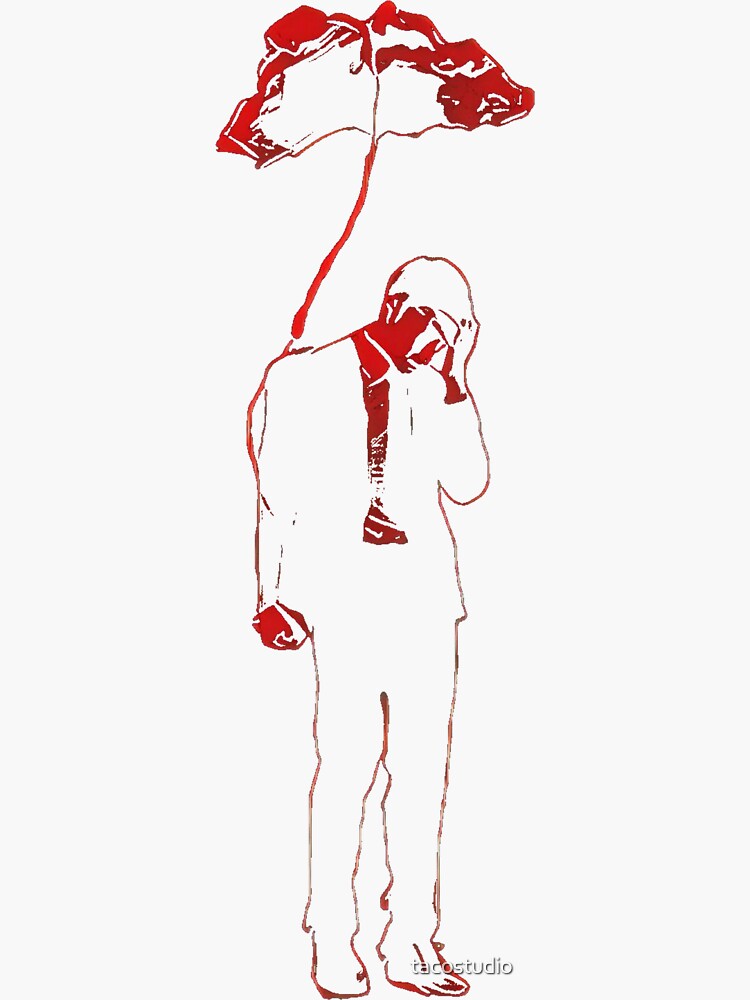 "My Emotions, They Feed Off Me" Sticker for Sale by tacostudio | Redbubble