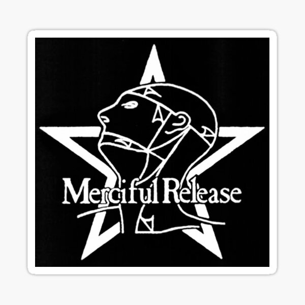"sisters of mercy - Merciful Release - logo" Sticker for Sale by DeaH21 ...