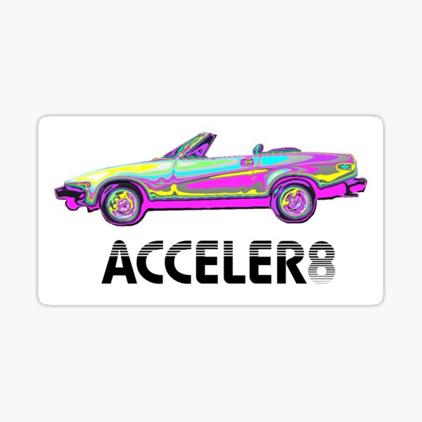 "zoom!" Sticker by amigaboy | Redbubble