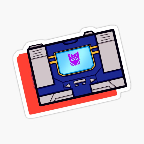 "Transformers Soundwave alt mode" Sticker by Tanzanite-Draws | Redbubble