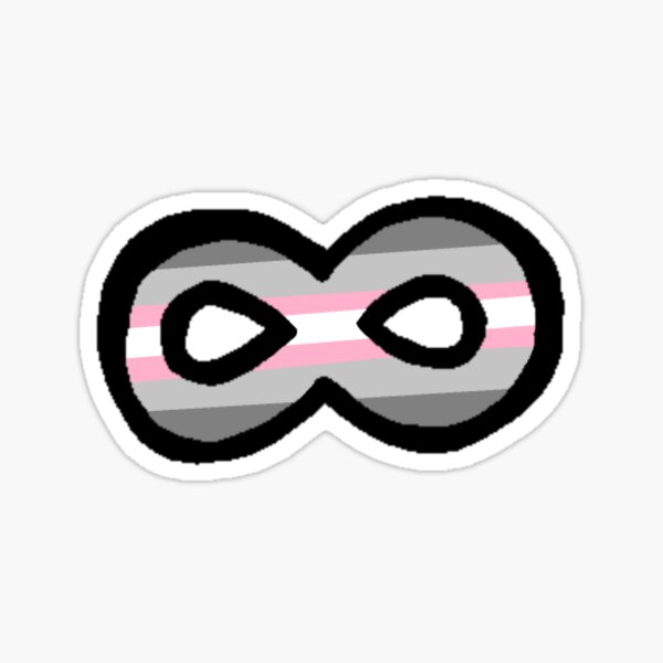 "Autistic and Proud Demigirl" Sticker by h0micidalrage | Redbubble