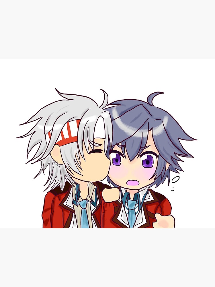 Chibi Kiss On The Cheek