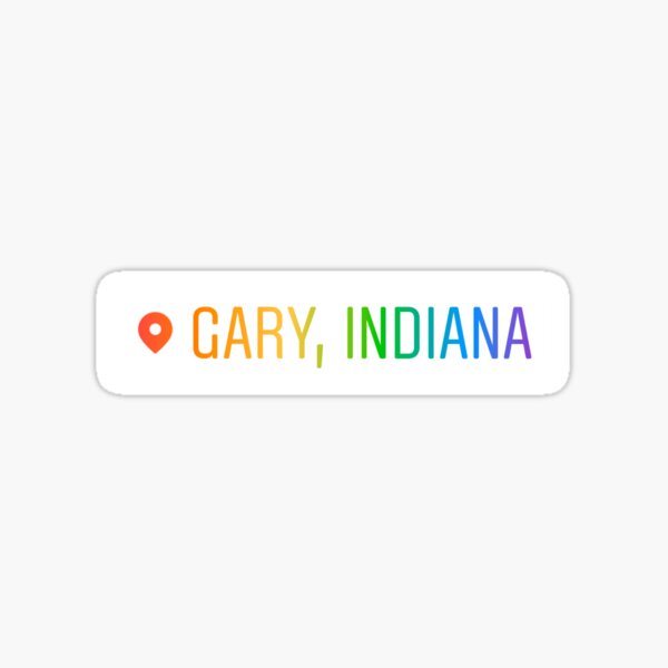 "The Music Man - Gary, Indiana" Sticker for Sale by baranskini | Redbubble