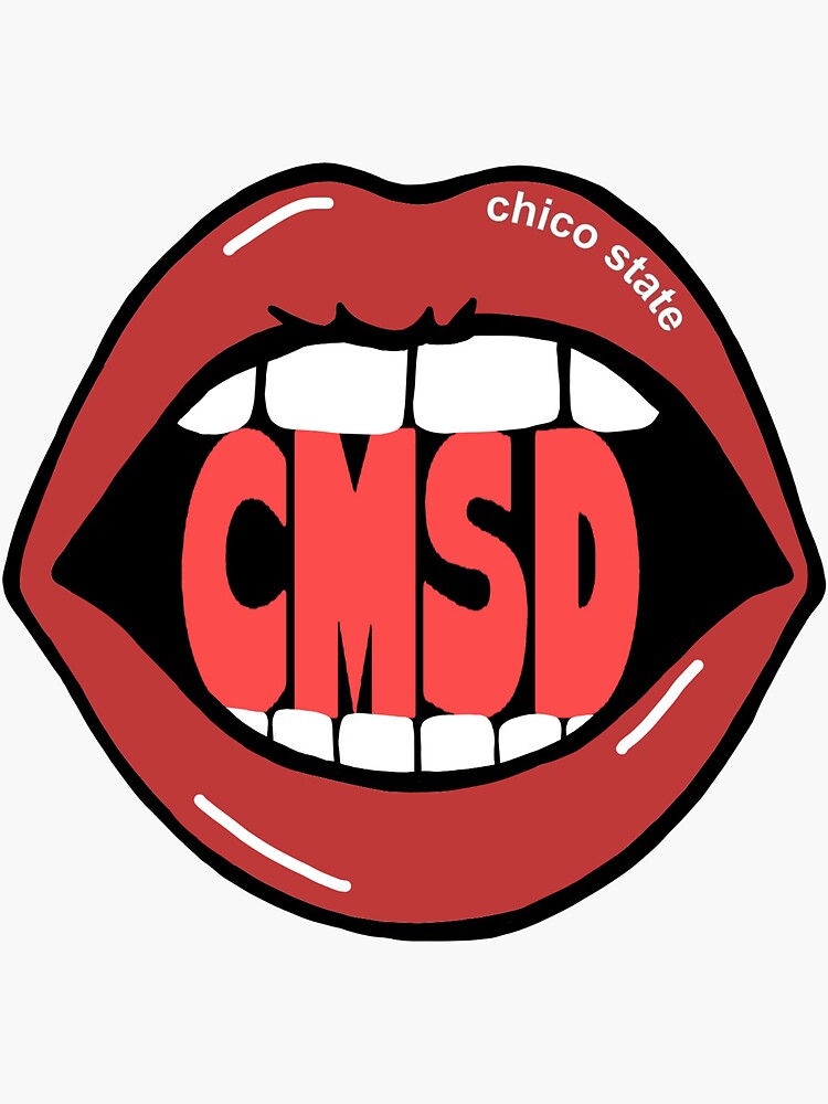 "CMSD CHICO STATE 2022" Sticker for Sale by alexajune47 | Redbubble